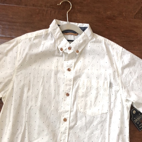 Dravus | Shirts | Nwt Dravus Mens Small S Vanilla Natural Foulard ...